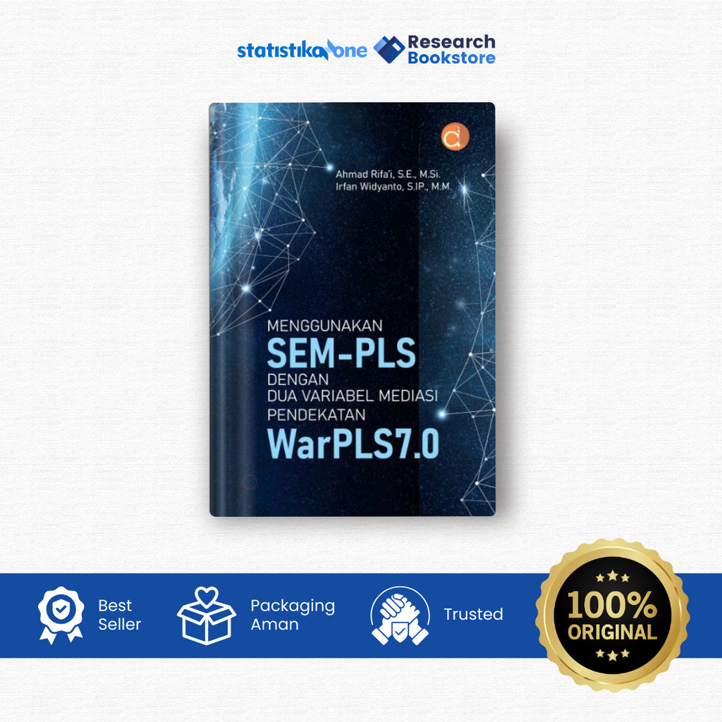 Jual BUKU MENGGUNAKAN SEM-PLS DENGAN DUA VARIABEL MEDIASI PENDEKATAN ...