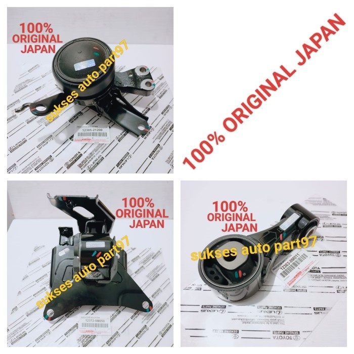 Jual engine mounting set kiri kanan belakang toyota yaris new vios ...