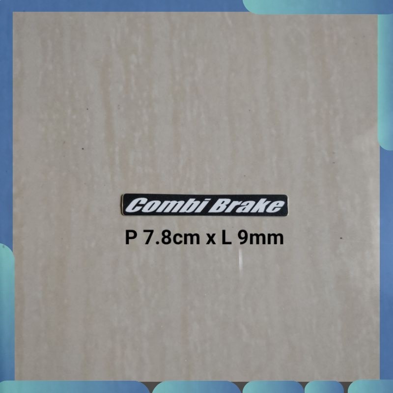 Jual Sticker stiker combi brake berkualitas bagus | Shopee Indonesia