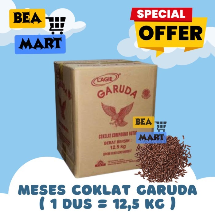 Jual Meses Garuda 1 Dus 12,5kg | Mesis Meises Lagie Merah Coklat Butir ...