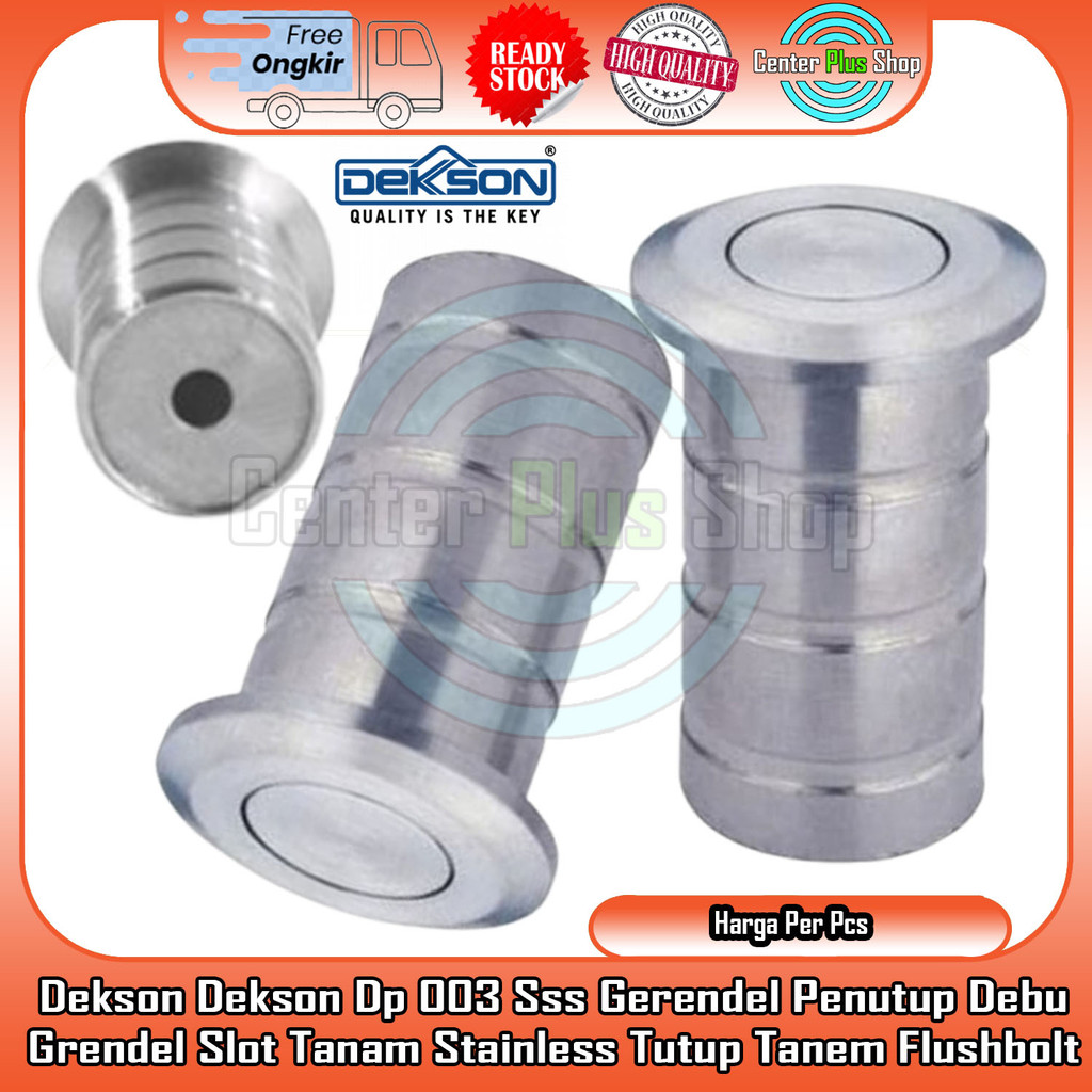 Jual Dekkson Dekson Dp 003 Sss Penutup Debu Lantai Dust Proof Gerendel Selot Lubang Grendel Slot ...