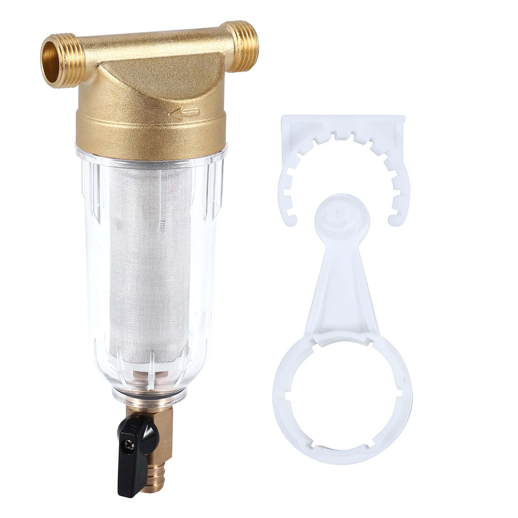 Jual 4 Split-Mouth Water Filters Front Purifier Copper Lead Pre-Filter ...