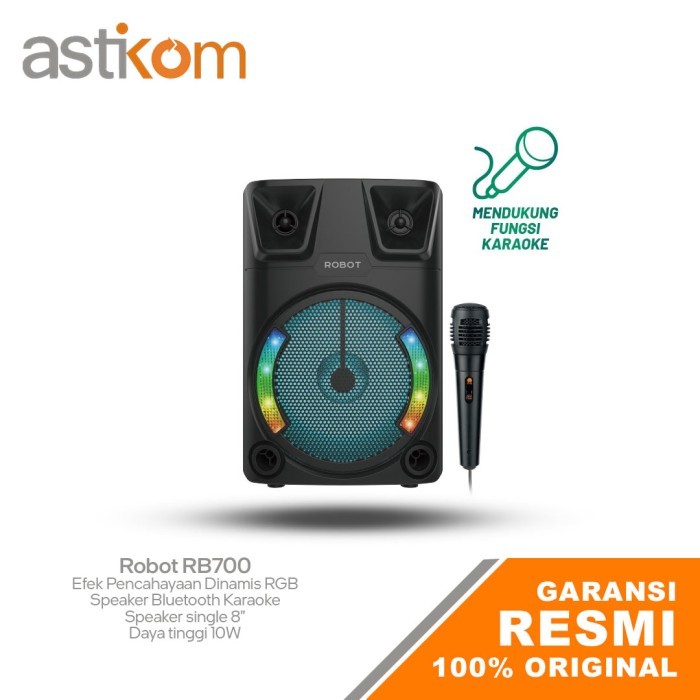 Jual Speaker Robot RB700 Black Portable Bluetooth 5.3 | Shopee Indonesia