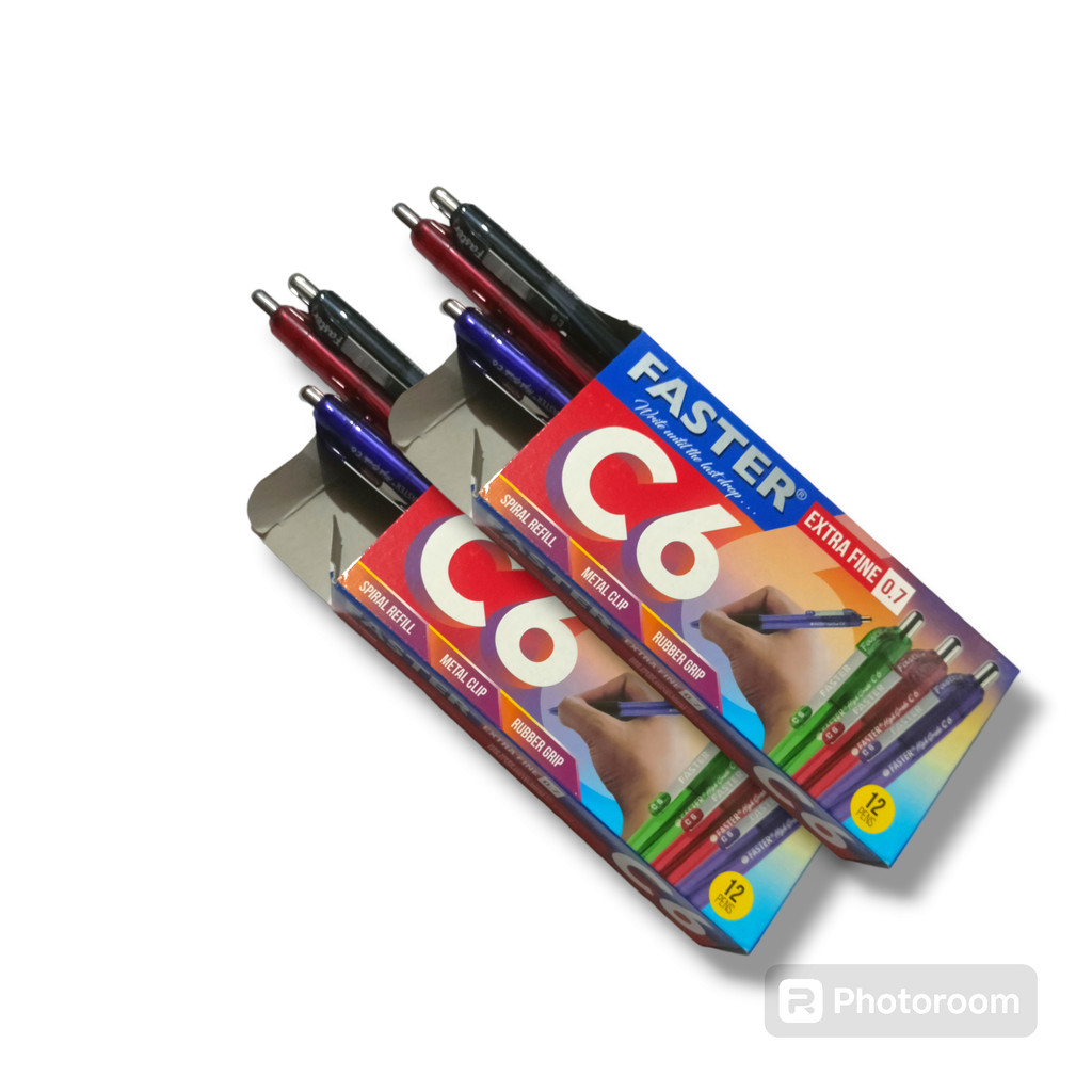 Jual pulpen faster C6 1 pack | Shopee Indonesia