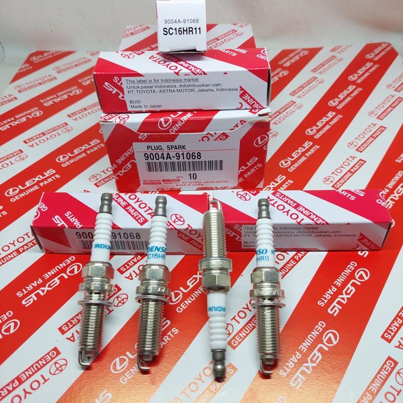 Jual COD BERGARANSI BUSI IRIDIUM DENSO GRAND NEW AVANZA DUAL VVTI VELOZ SC16HR11 | Shopee Indonesia