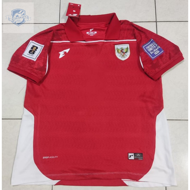 Jual JERSEY BAJU BOLA TIMNAS INDONESIA HOME ERSPO 2025/2026 | Shopee ...