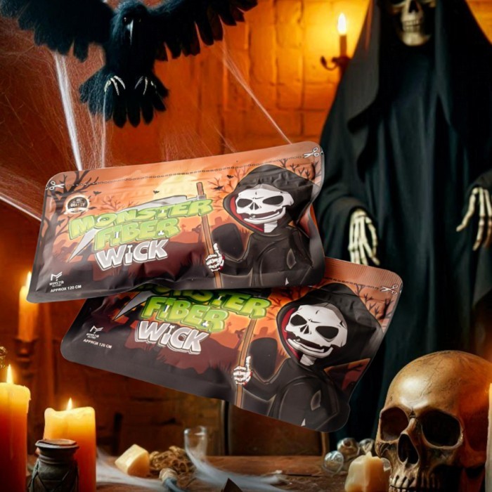 Jual Monster Fiber Wick by Monster Factory - Monster Fiber Wick Cotton ...