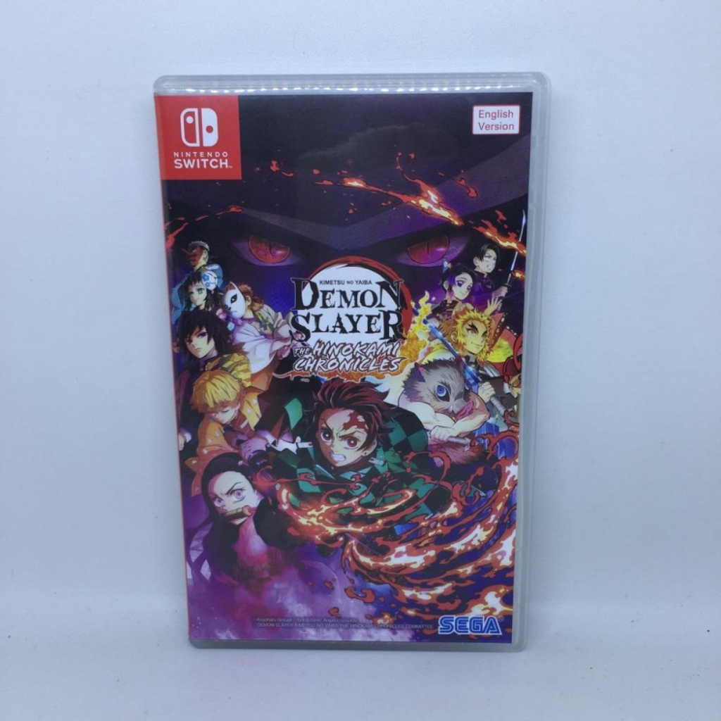 Jual Nintendo Switch Demon Slayer - Kimetsu No Yaiba - The Hinokami ...