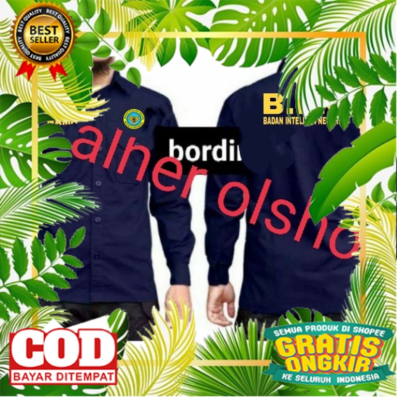 Jual SERAGAM DINAS PDH KANTOR /Kemeja Bin kemeja badan intelijen negara ...