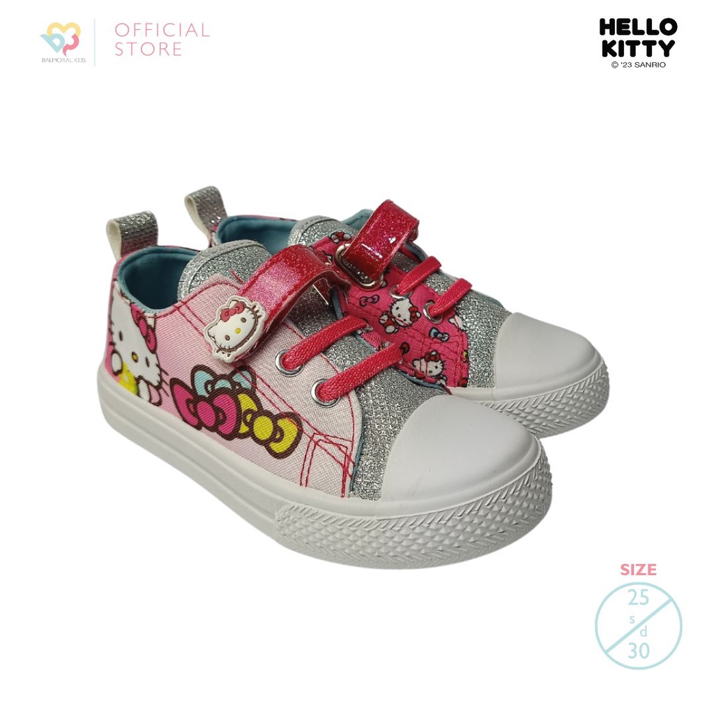 Jual Sepatu Sport Anak Girls Hello Kitty Balmoral Kids Usia 3 - 5 Tahun ...