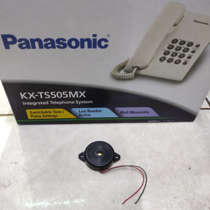 Jual ELECTRIC BUZZER PANASONIC KX-TS 505MX TELEPON TELPON 505 MX BARU ...