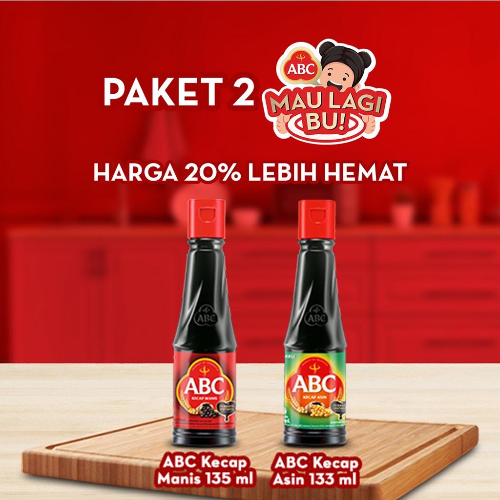Jual Paket 2 - ABC Kecap #MauLagiBu | Shopee Indonesia
