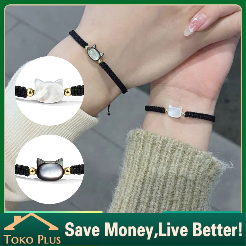 Jual Gelang Giok Couple Keberuntungan Handmade Beads Adjustable Mewah ...