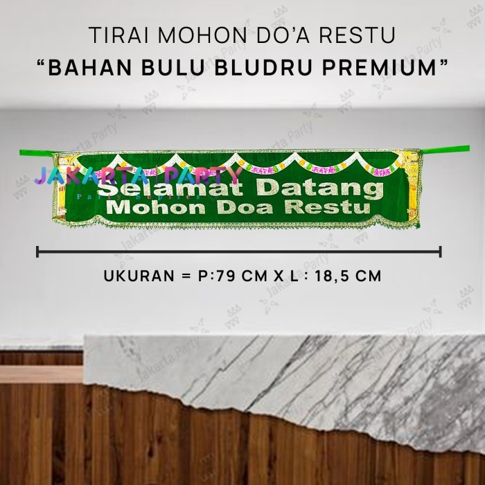 Jual Banner Selamat Datang Mohon Doa Restu / Banner Hajatan | Shopee Indonesia