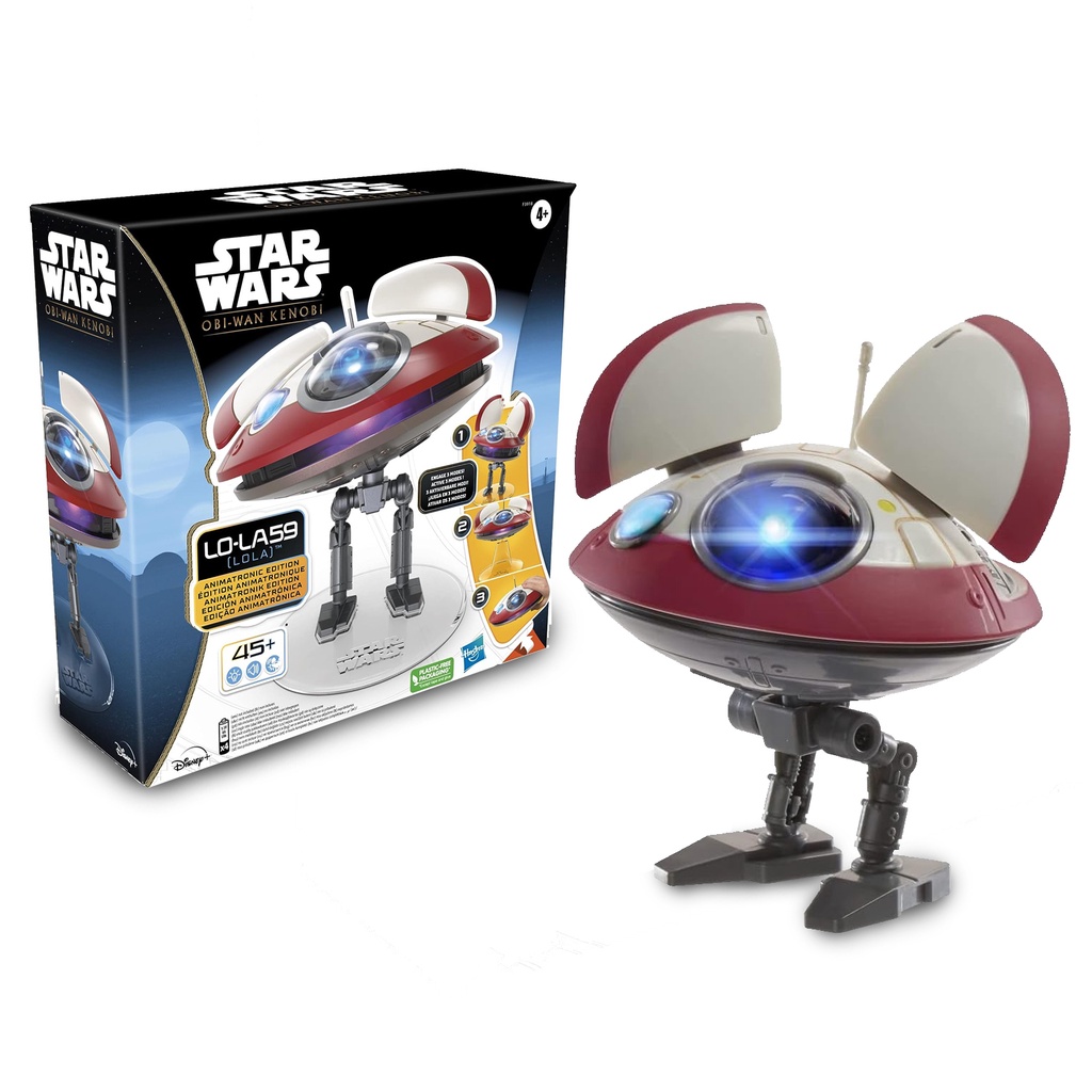 Jual Hasbro Star Wars L0-LA59 (Lola) Animatronic Edition, Obi-Wan ...