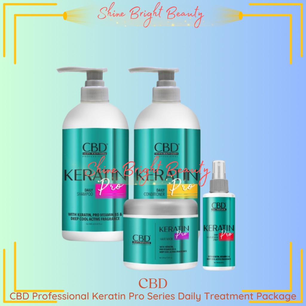 Jual CBD Professional Keratin Pro Daily Use Hair Mask 500gr ...