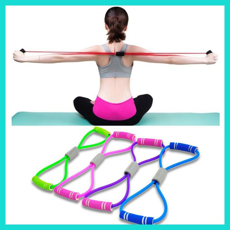 Jual {{ORIGINAL}} Tali Stretching Yoga Fitness Power Resistance (mix ...