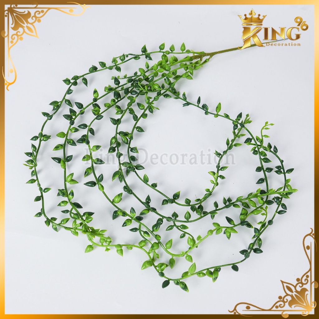 Jual DAUN JUNTAI MELINJO AIR MATA KEKASIH ARTIFICIAL SUKULEN GANTUNG ...