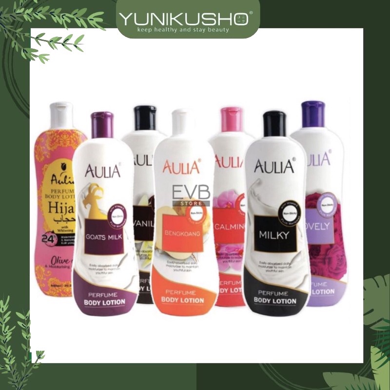 Jual AULIA Perfume Body Lotion 600 ml - Hand Body With Niacinamide ...
