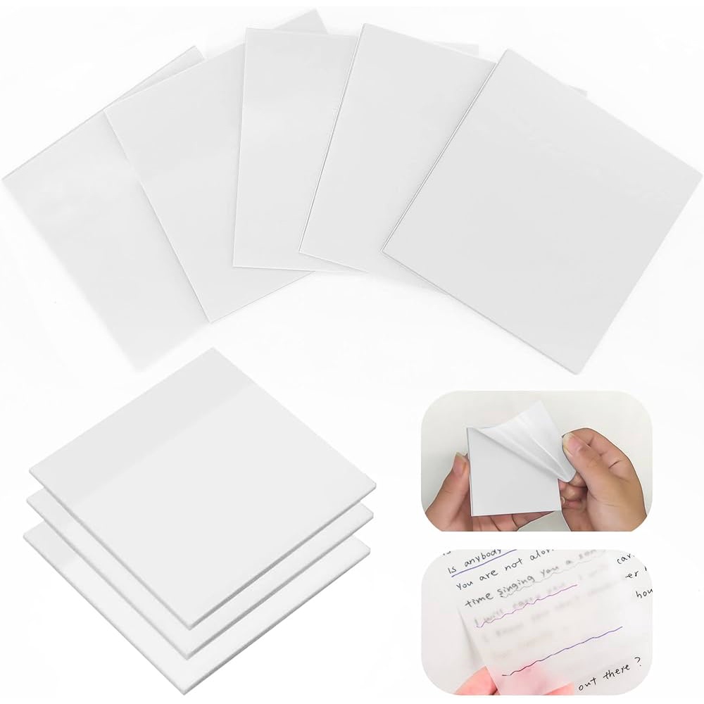 Jual MEMO STICKY NOTES TRANSPARAN / STICKY NOTES TRANSPARAN 75X75MM ...