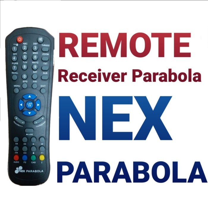 Jual Remot Remote Receiver Parabola NEX Parabola Matrix Garuda | Shopee ...