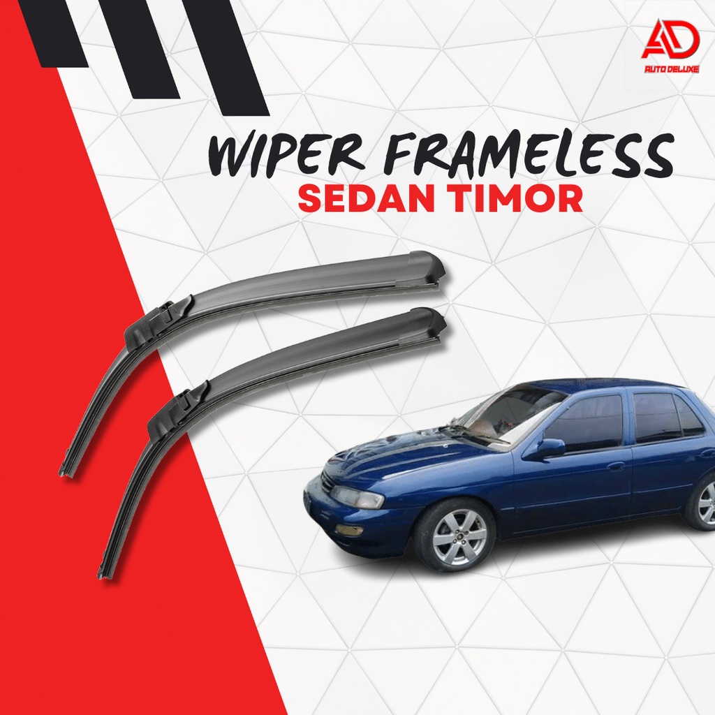 Jual Wiper Frameless Mobil Sedan Timor Sapuan Kaca Mobil Model ...