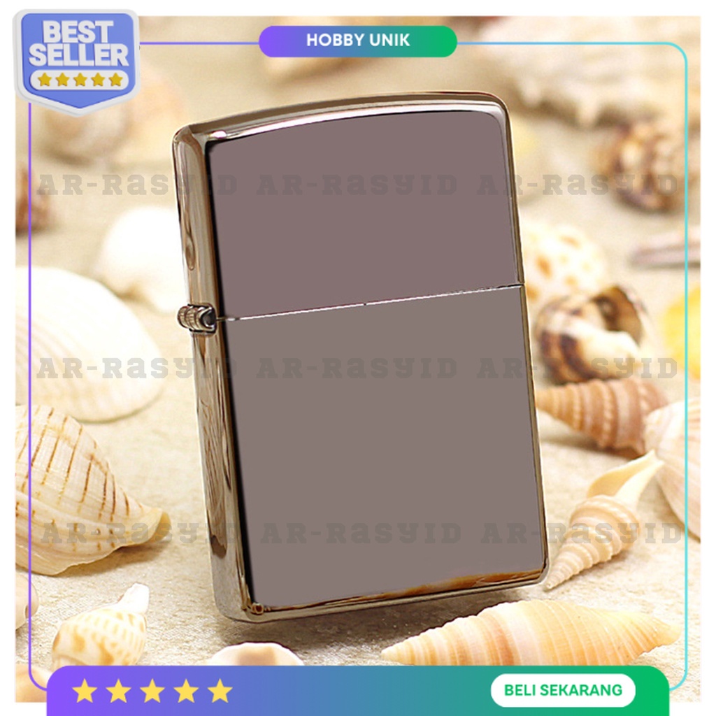 Jual Korek Api Minyak Zp Grey Ice Abu-Abu Light Polos 150 - Hobby Unik ...