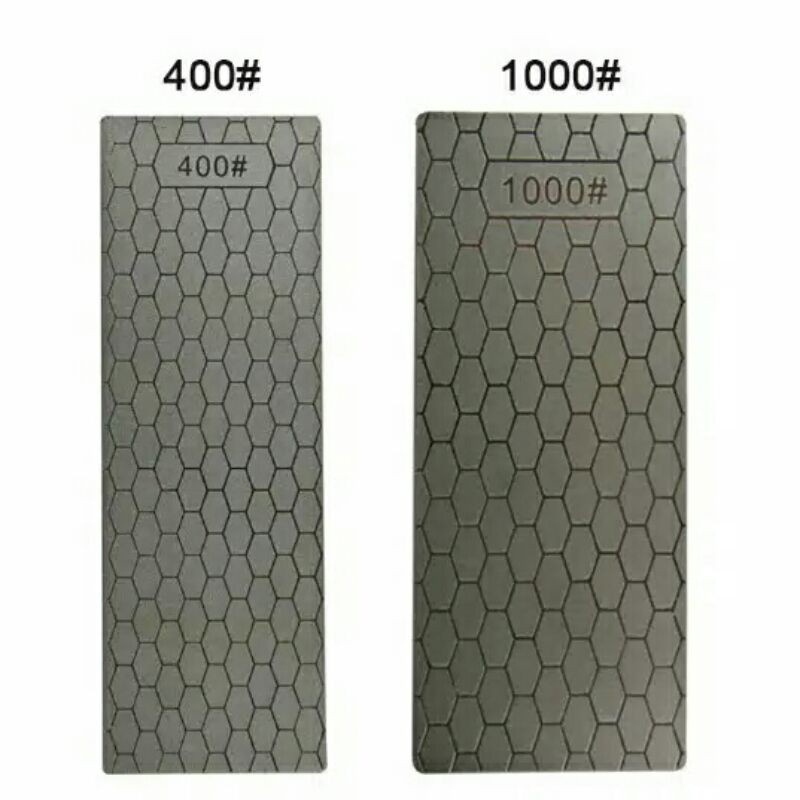 Jual Batu Asah Pengasah Asahan Grit 400 1000 Diamond Whet Stone Batu ...