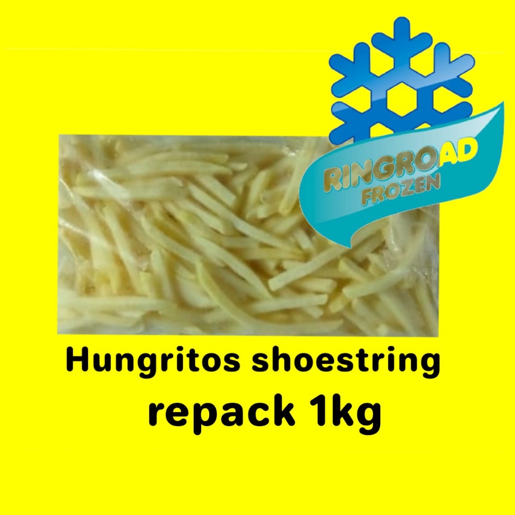 Jual HUNGRITOS FRENCH FRIES SHOESTRING 1 KG - REPACK | Shopee Indonesia