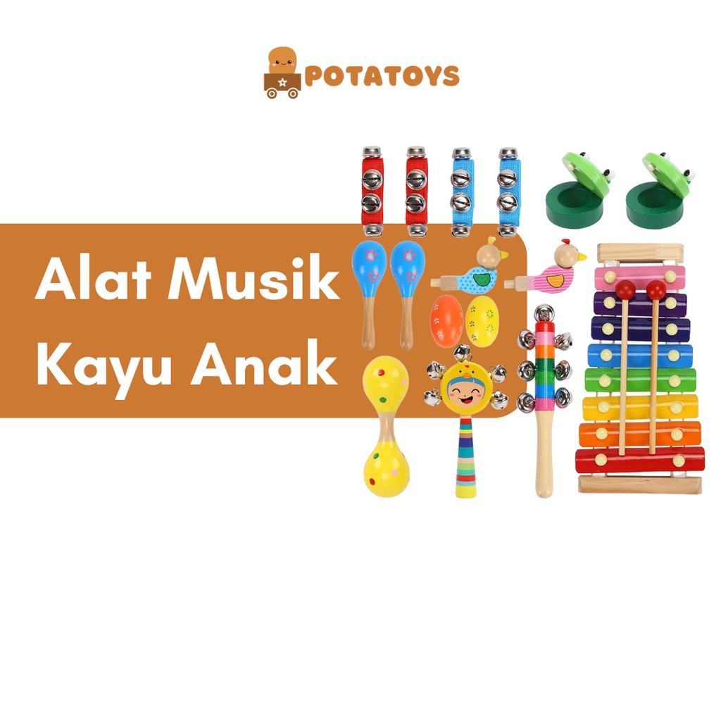Jual [ POTATOYS ] Mainan Edukasi Alat Musik Anak / Mainan Alat Musik ...