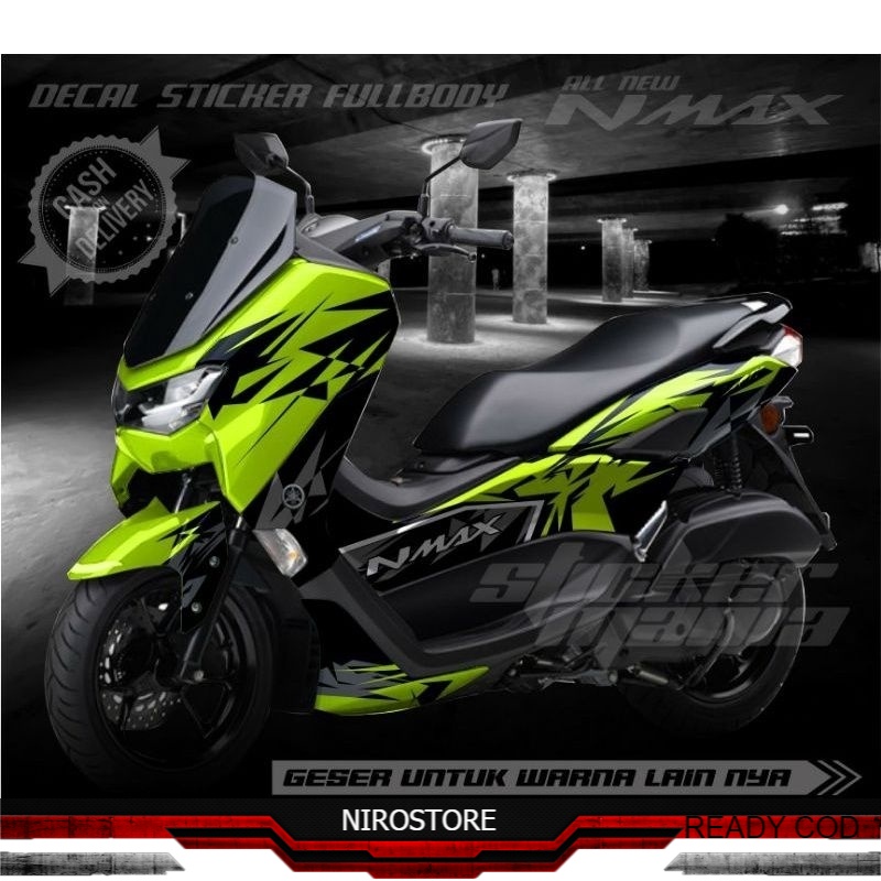 Jual Sticker nmax new 155 full body decal nmax full body Striping all ...