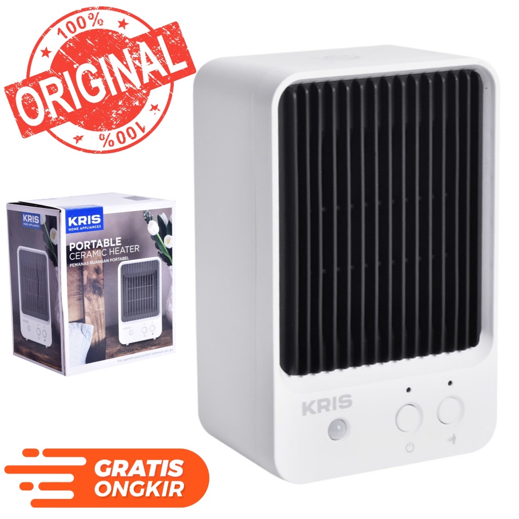 Jual Kris Pemanas Ruangan Portabel 600 Watt - Putih | Shopee Indonesia