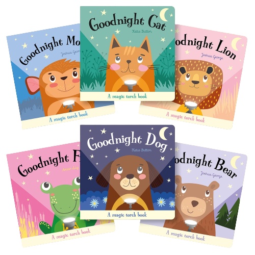 Jual A Magic Torch Book - Goodnight Lion/ Bear/ Monkey/ Frog/ Cat/ Dog ...