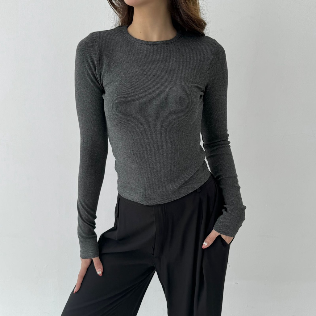 Jual LIBRA TOP | Atasan Knit Wanita Korean Top Baju Knit Wanita Lengan ...