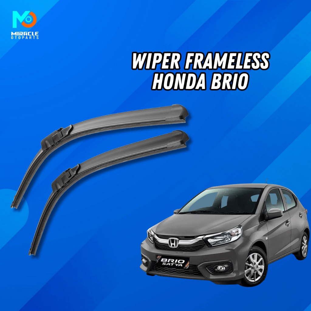 Jual Wiper Frameless Honda Brio Satya Rs Sepasang 2 Pcs Kiri Dan Kanan
