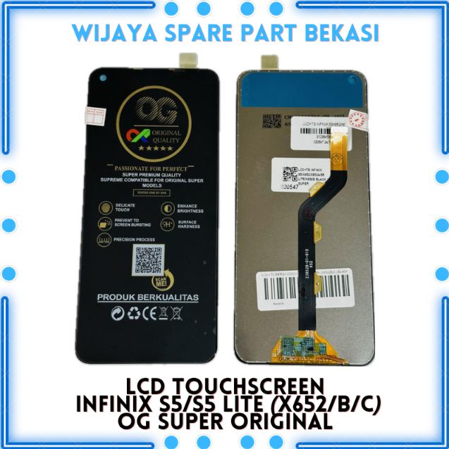 Jual LCD TOUCHSCREEN INFINIX S5/S5 LITE OG SUPER (X652/X652B/X652C ...