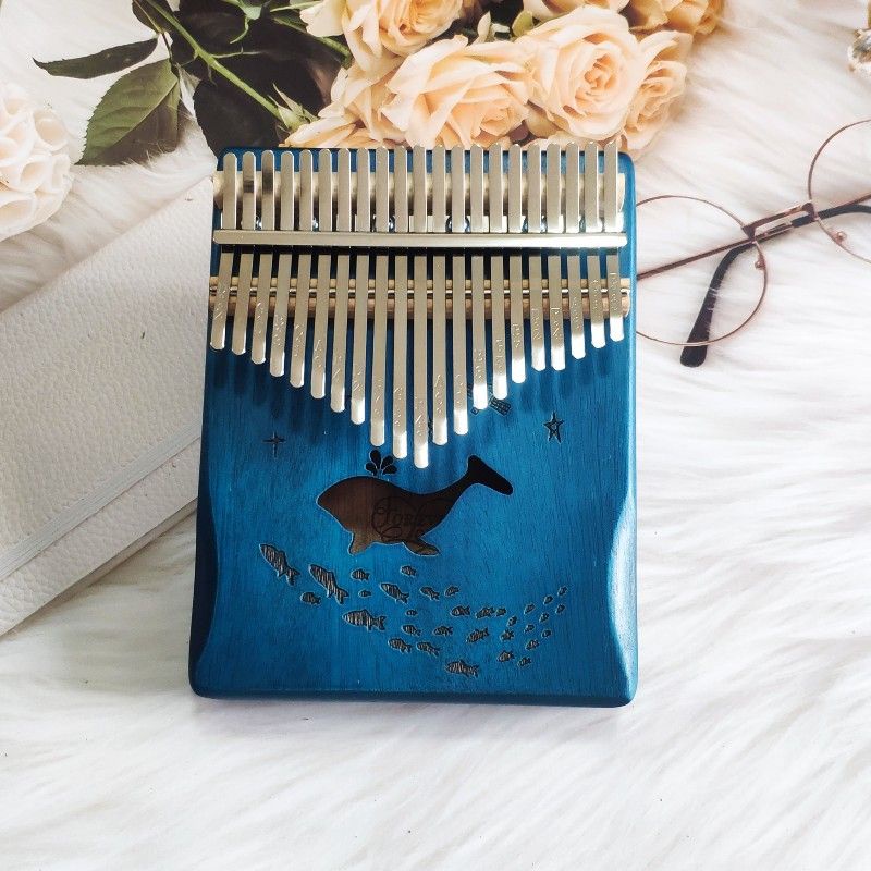 Jual Instrumen Piano Kalimba 21 Nada, Instrumen Piano Jari Piano Kayu ...