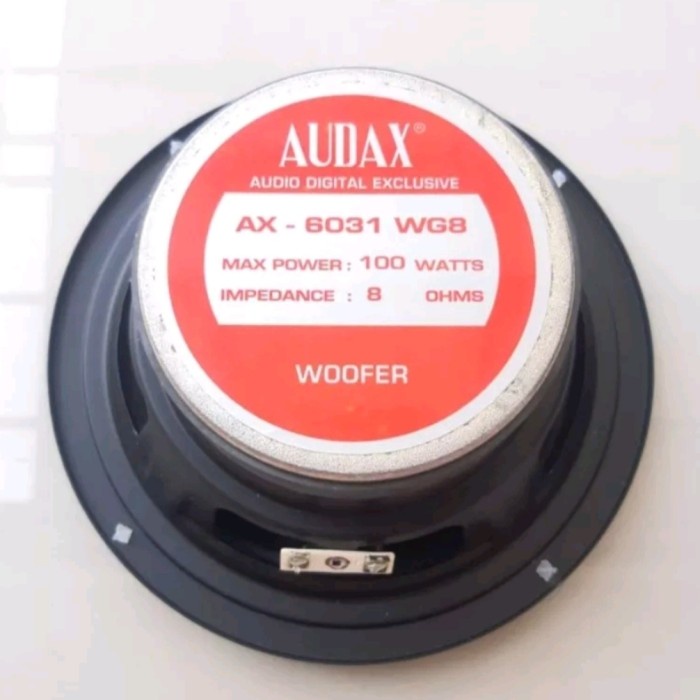 Jual SPEAKER 6 INCH WOOFER AUDAX AX 6022 CW8 150 WATT ( ORIGINAL ASLI ...