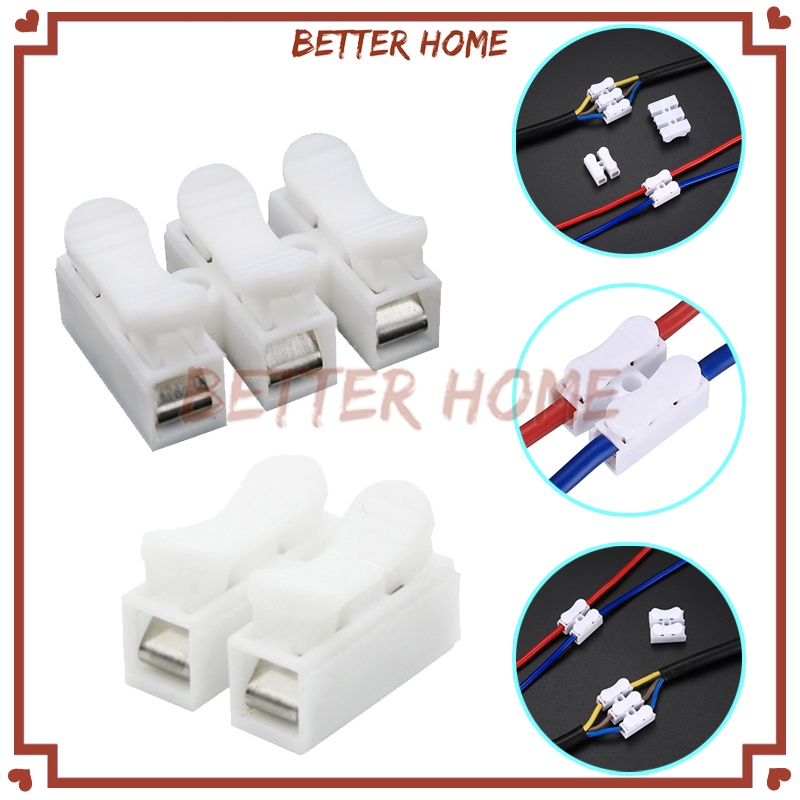 Jual Quick Connect 2 Wire/Connector Spring Terminal/Konektor Sambungan ...