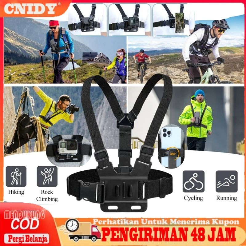 Jual 【COD】5PCS/Body Chest Strap Tali Dada Handphone & Mount Kamera Body ...
