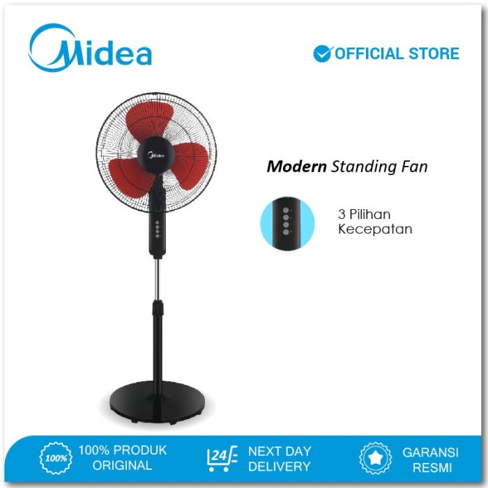 Jual Midea FS40-10N Kipas Angin Berdiri 16 Inch | Shopee Indonesia