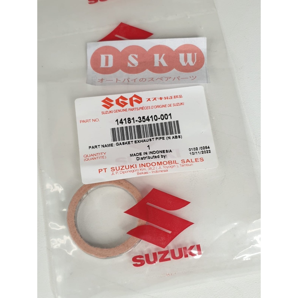 Jual Packing Knalpot RC100 | CRYSTAL | TORNADO SGP 14181-35410-001 ...