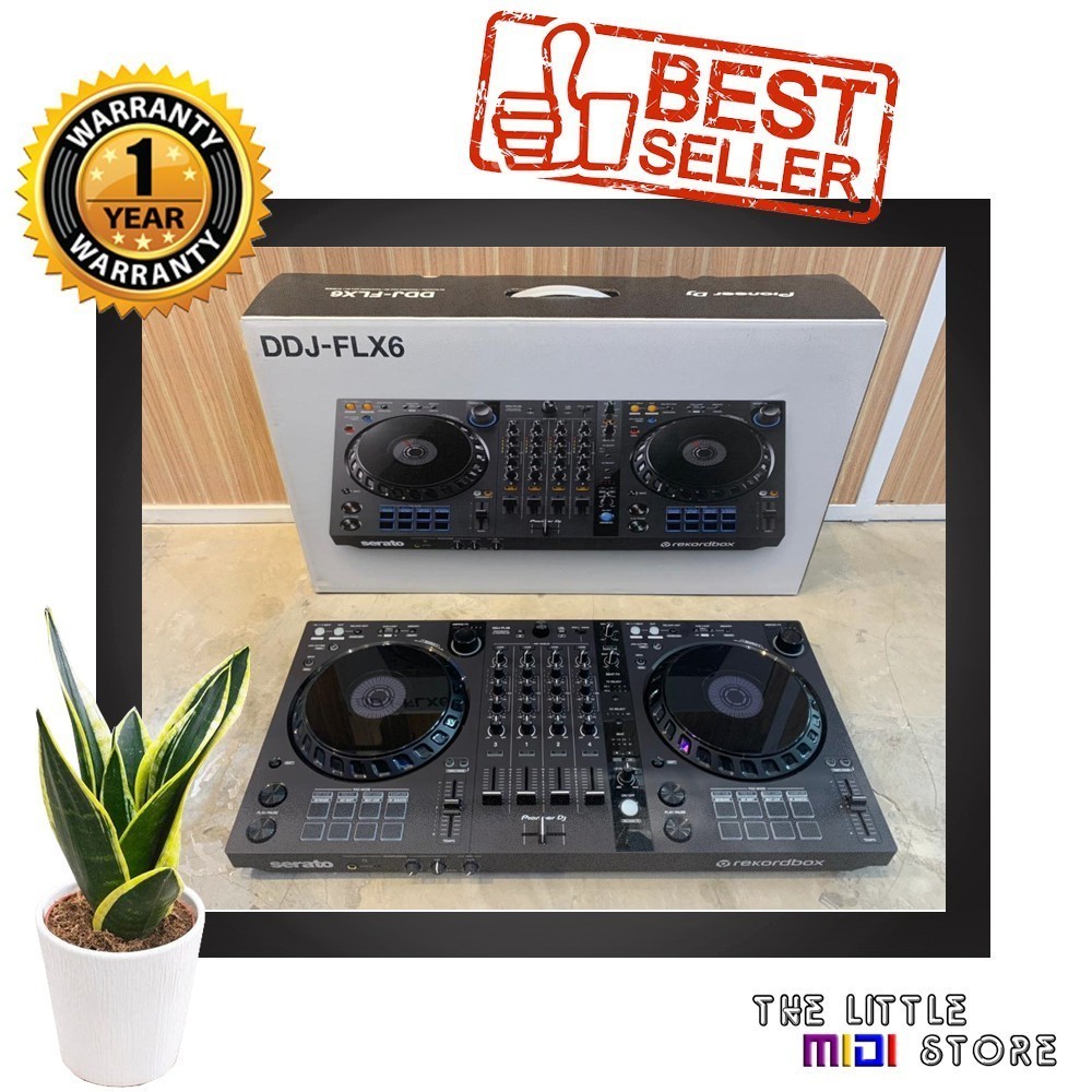 Jual Profesional Pioneer DJ Controller DDJ-FLX6 Rekordbox and Serato DJ ...