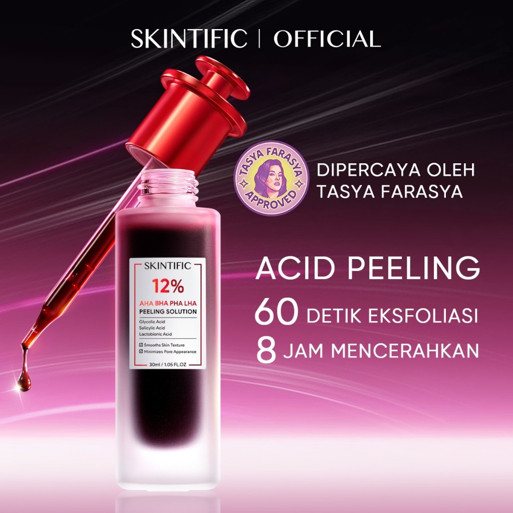 Jual PROMO SKINTIFIC - Acid Peeling Solution Serum 30ml | Eksfoliasi ...