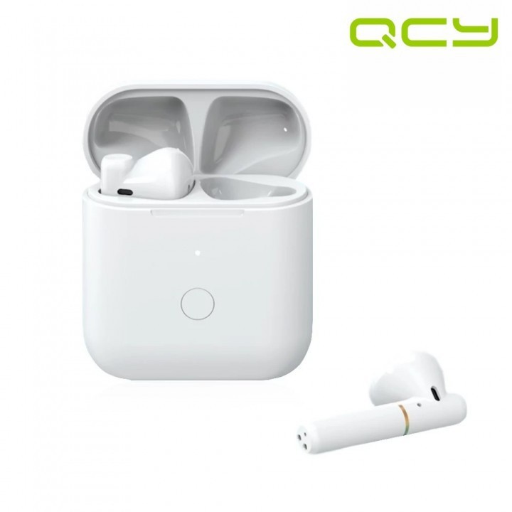 Jual 679 QCY T8 - Wireless Bluetooth 5.1 Half In-Ear TWS with Storage ...