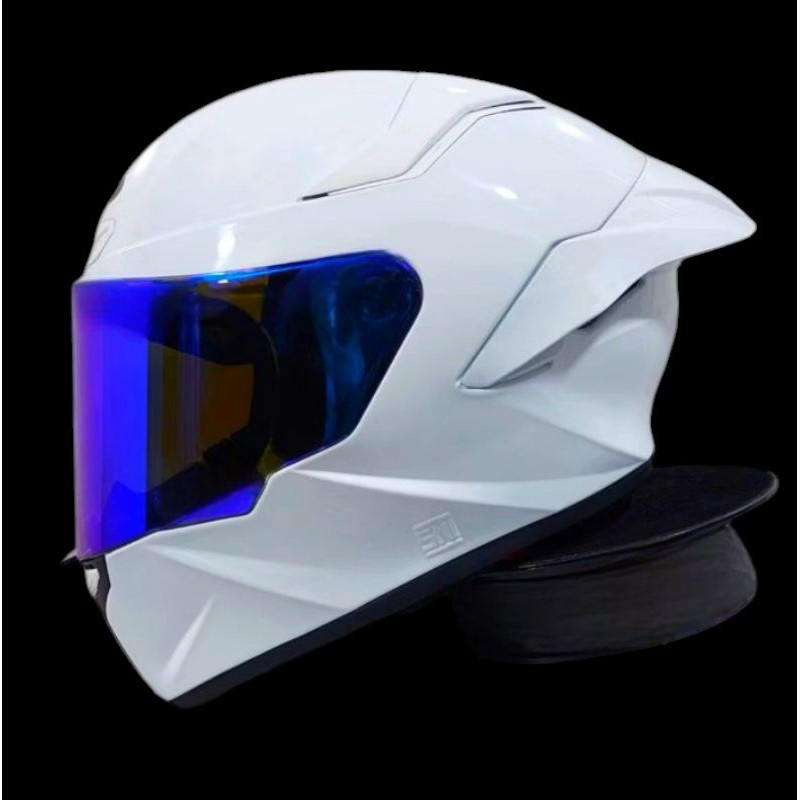 Jual helm mla ttc CRYPTON ORIGINAL FULL FACE WHITE MURAH LAKU | Shopee ...