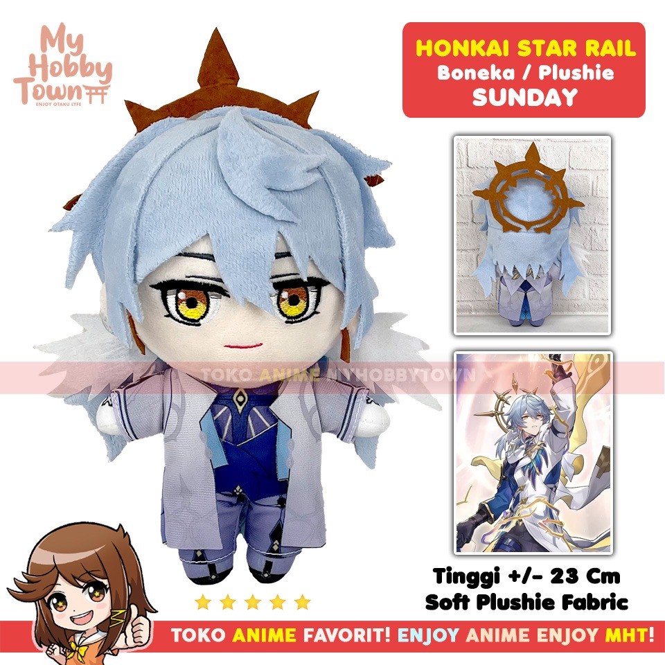 Jual Boneka Anime Karakter Honkai Star Rail Sunday Plushie Doll ...