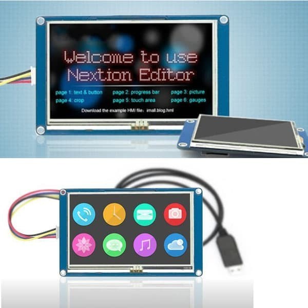 Jual NEXTION NX4832T035 - 3.5" HMI TFT LCD TOUCH DISPLAY MODULE | Shopee Indonesia
