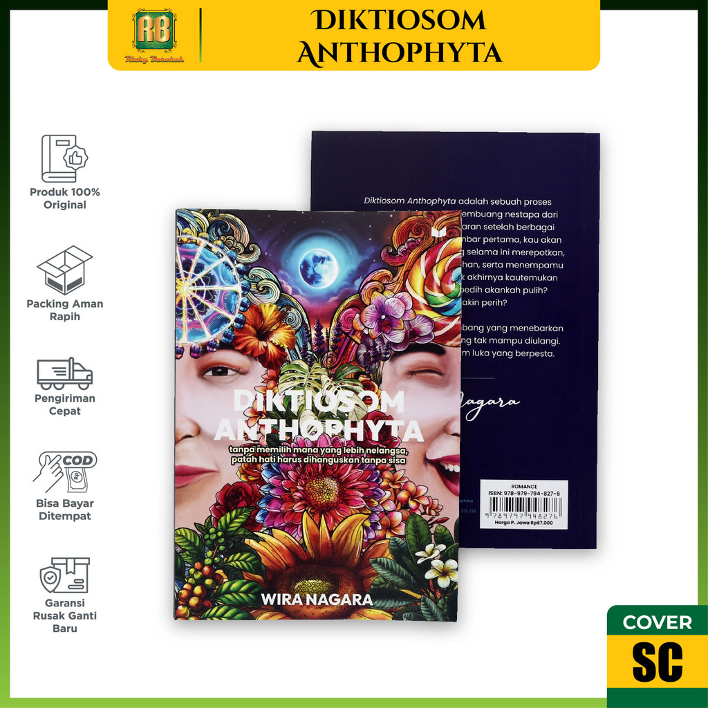 Jual Buku Novel Fiksi Romance Diktiosom Anthophyta Penulis Wira Negara ...