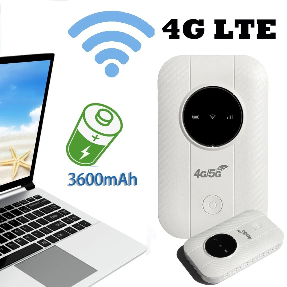Jual 150Mbps 4G LTE Wireless Router Portable WiFi Hotspot 3600mAh Wide Coverage 4G Sim Card ...